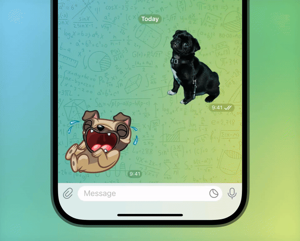 Telegram finally catches up to WhatsApp with custom stickers