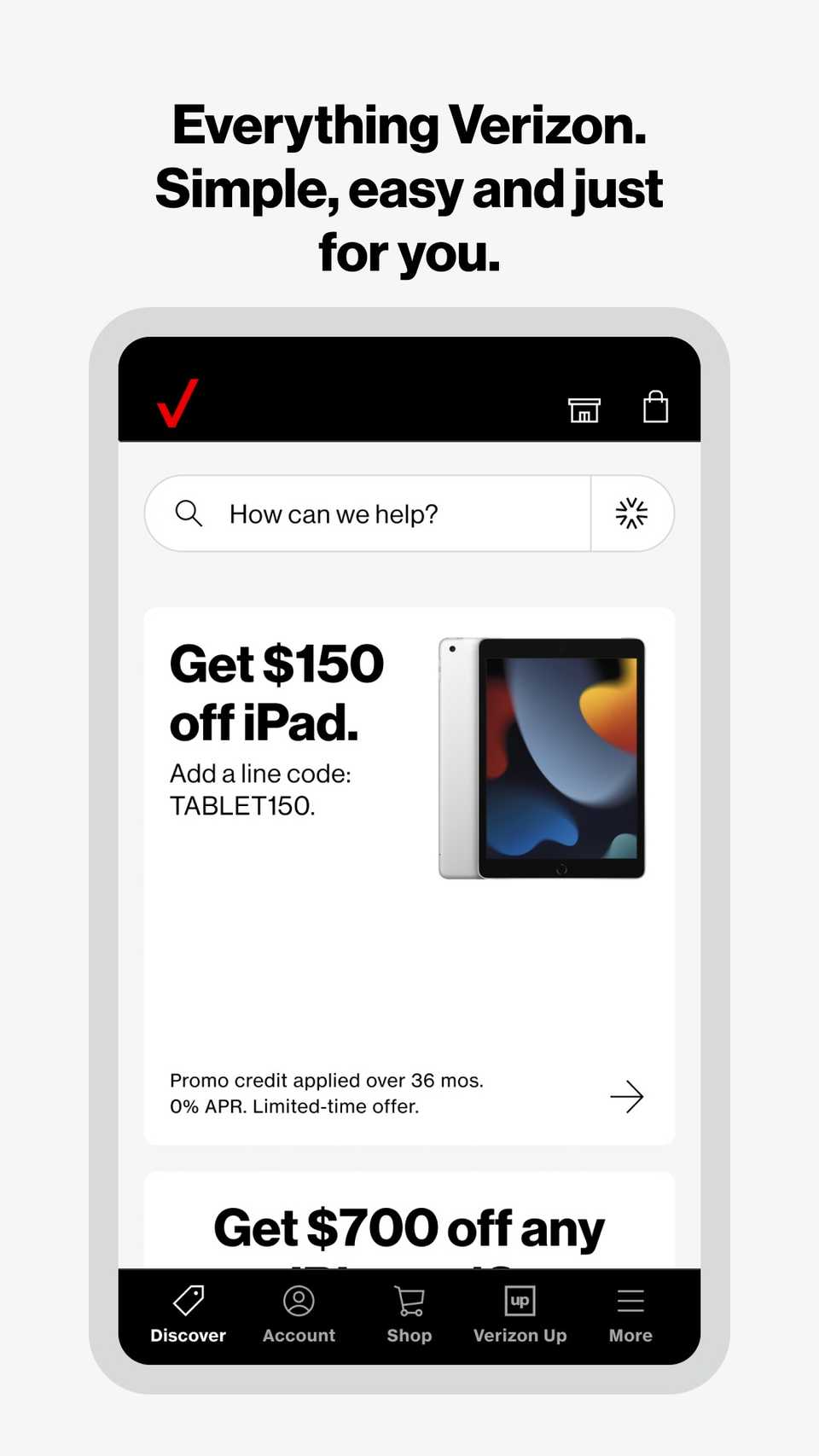 Verizon: Find your account number online, in the app, on and your bill