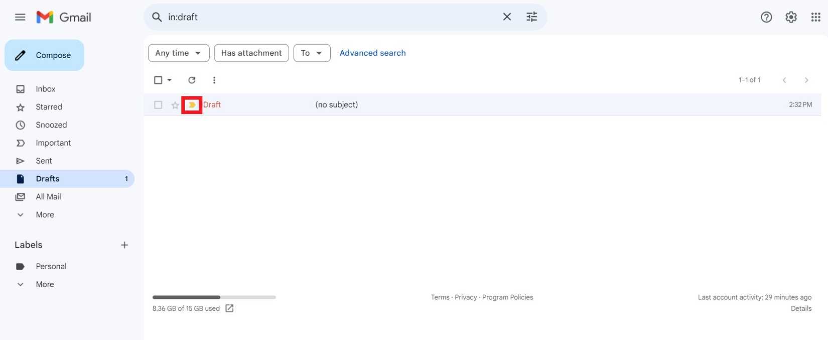 How to mark an email as urgent in Gmail