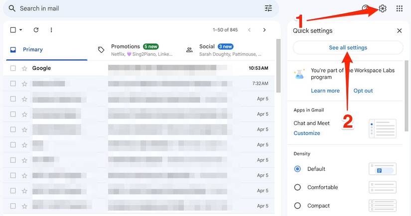 Gmail: How to transfer email messages from one account to another