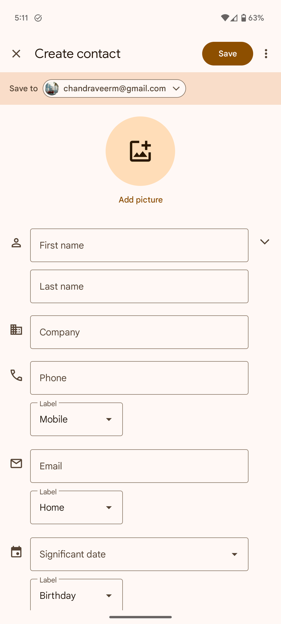 Google Contacts is redesigning the New Contacts page