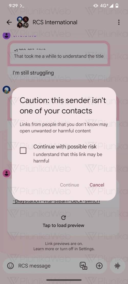 Google has a drastic solution for RCS spam