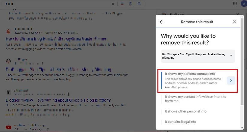 Google: How to remove personal details that appear in Google search results