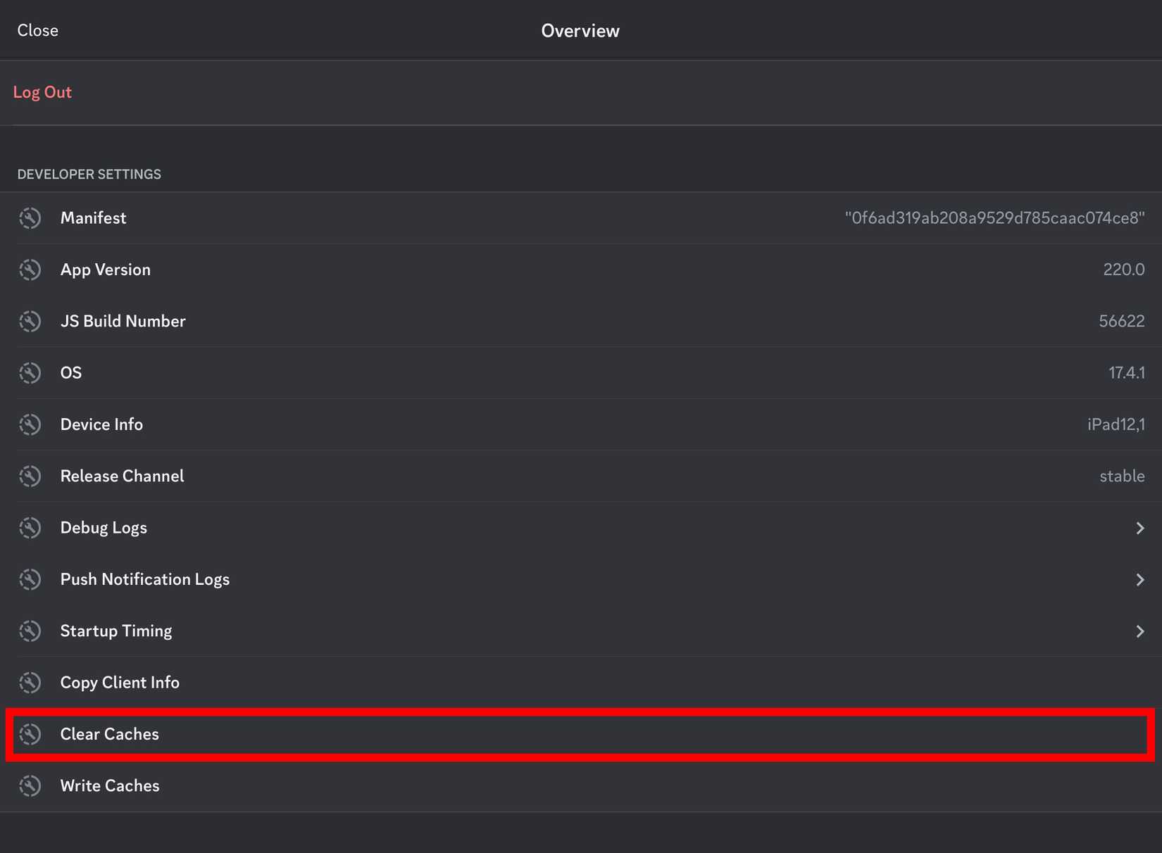 Discord: How to clear cache files