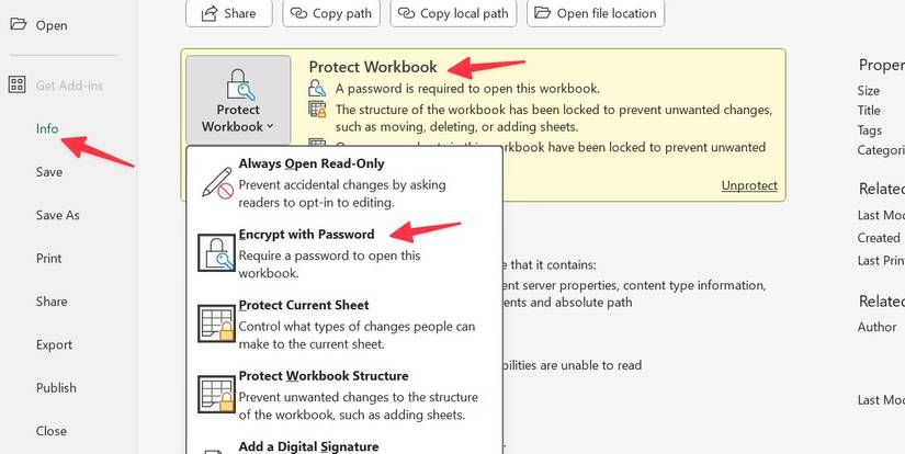 Microsoft Excel: How to lock or unlock a spreadsheet