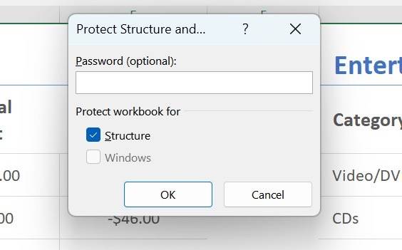 Microsoft Excel: How to lock or unlock a spreadsheet