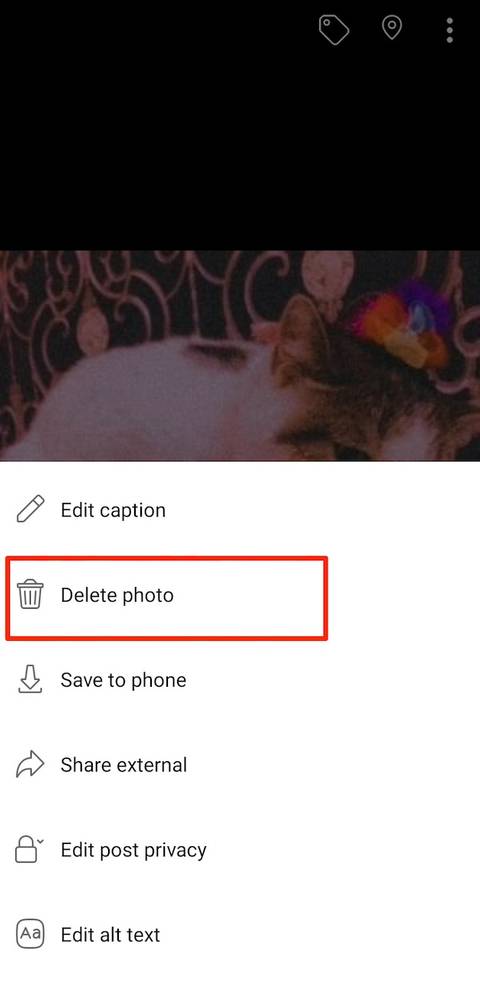 Facebook: How to delete a photo from your page