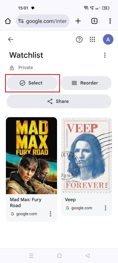 How to manage your Google TV Watchlist