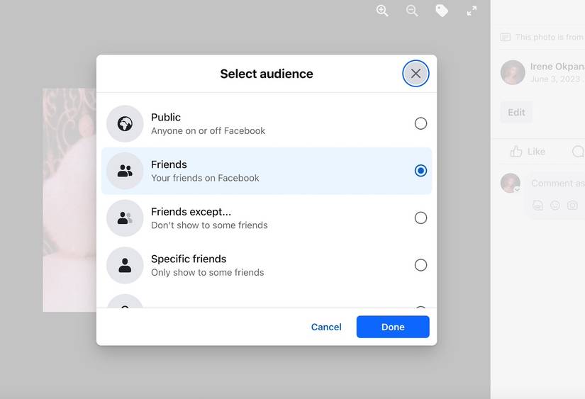 Facebook: How to delete a photo from your page