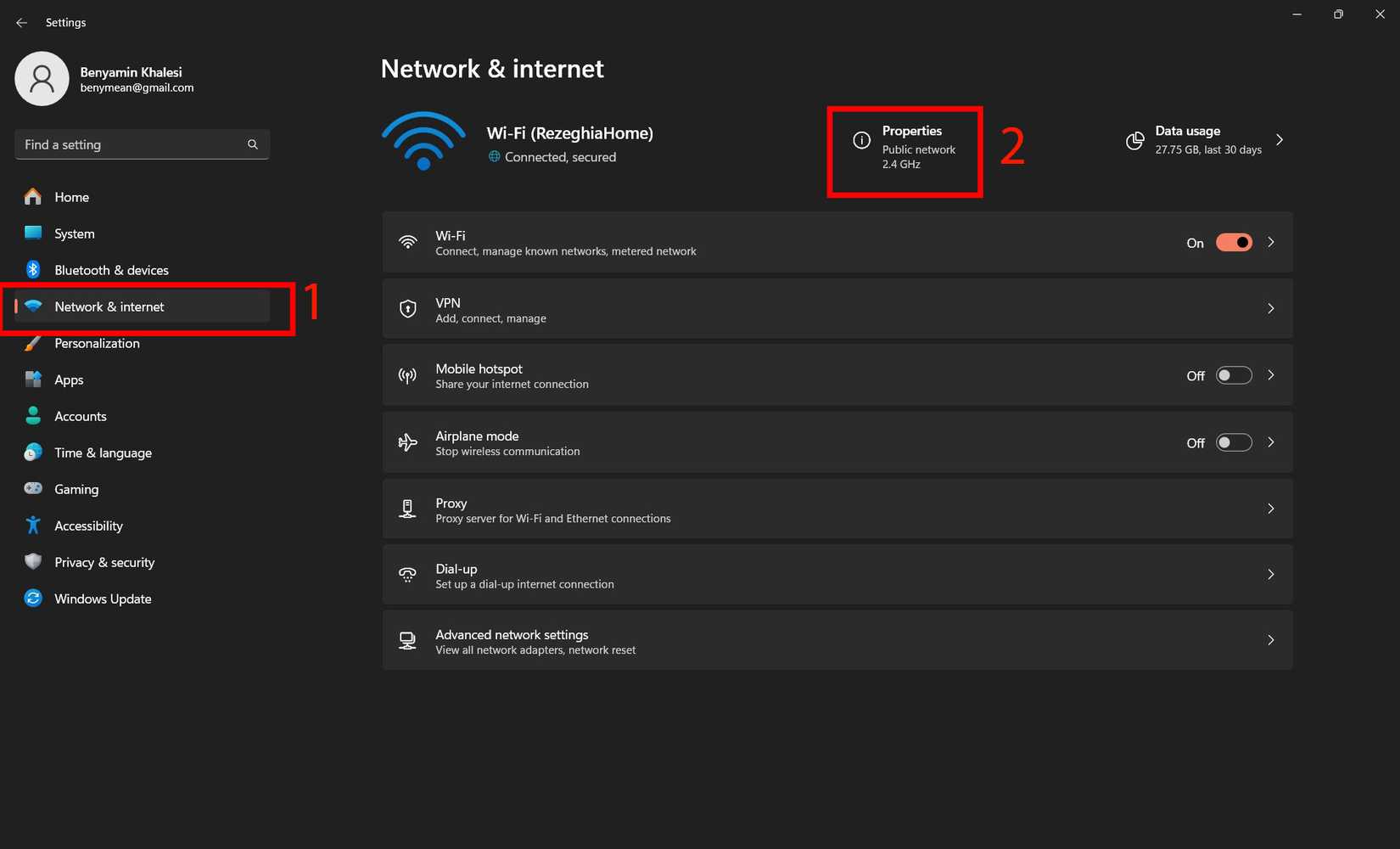 How to find your IP address