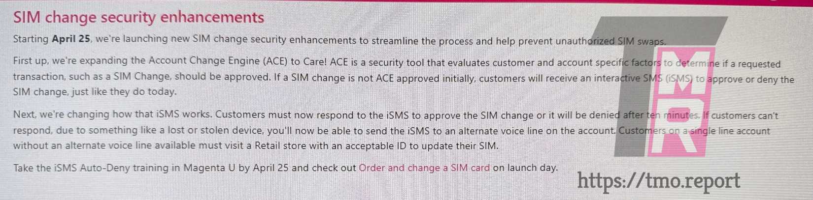 T-Mobile is beefing up its defense against SIM swap attacks