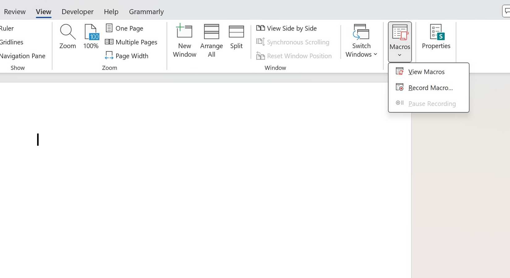 What are Microsoft Word macros?