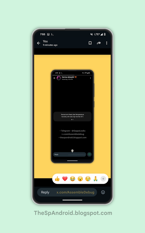WhatsApp gets improved emoji reactions for photos and videos