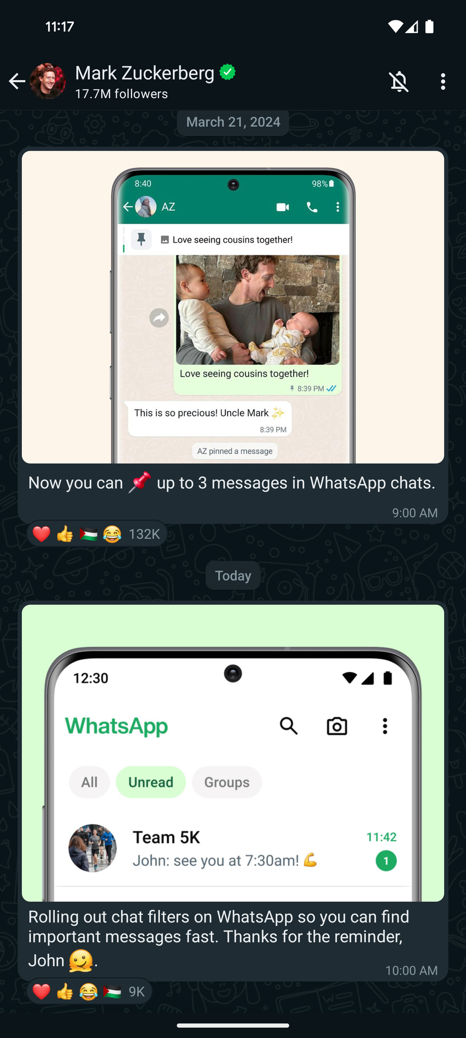 WhatsApp chat filters are rolling out widely