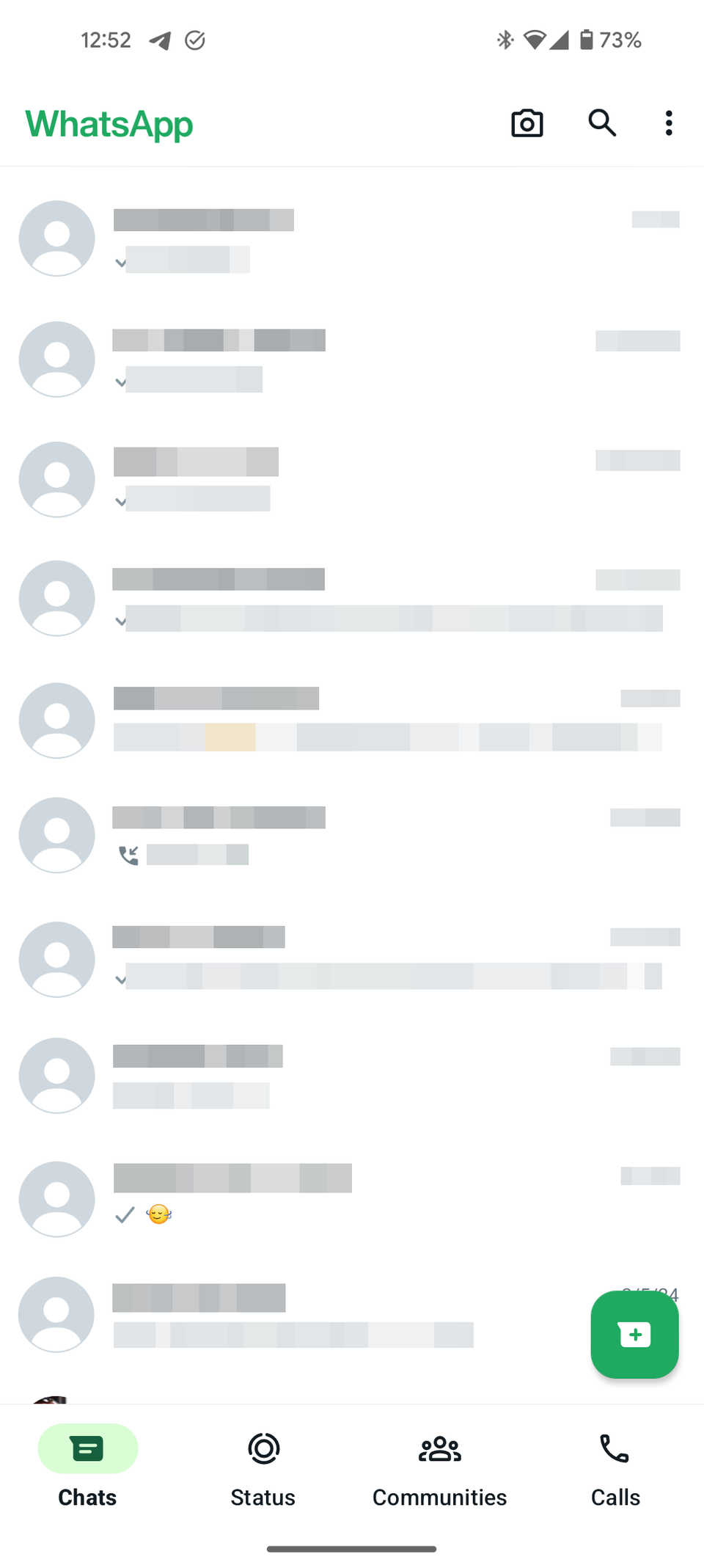 WhatsApp's new colorless design is rolling out in beta