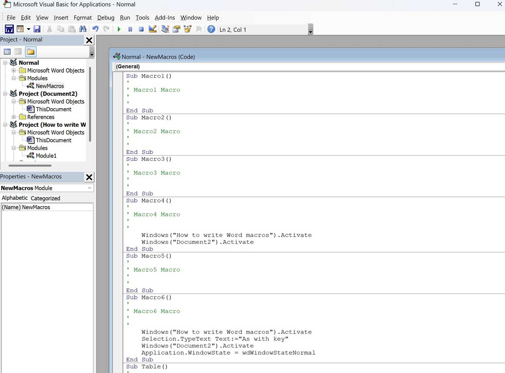 Microsoft Word: How to write macros to eliminate repetitive tasks and ...