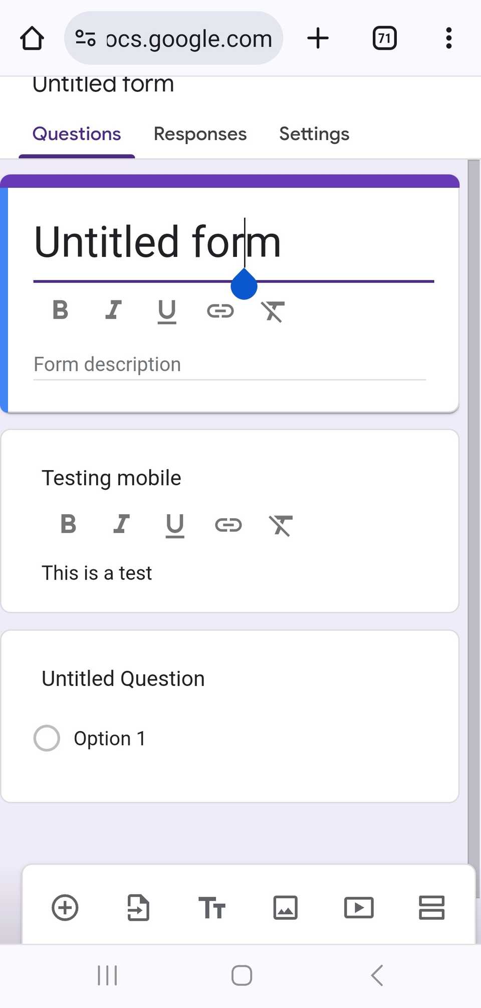 Google Forms: How to make an online form and survey