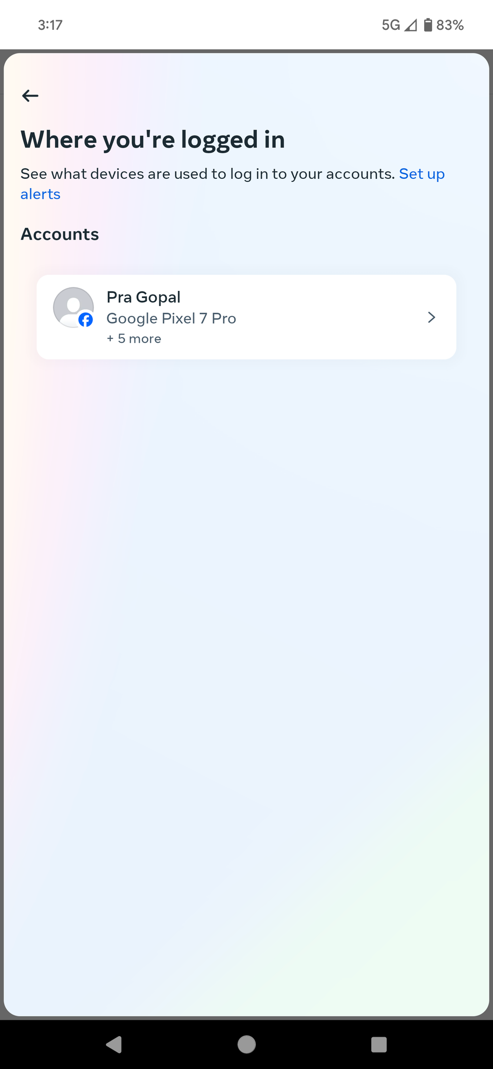 Facebook: How to see all the devices accessing your account