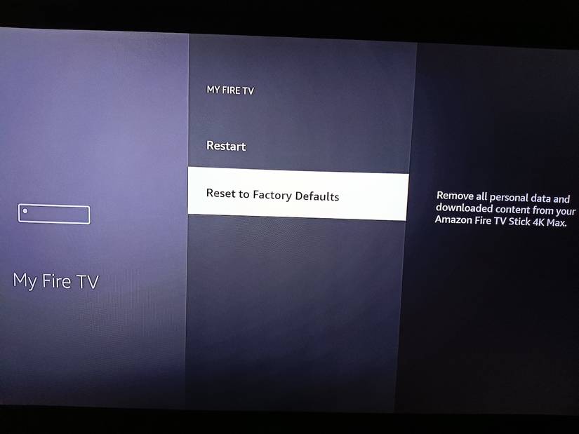 Amazon Fire TV Stick: How to clear the cache