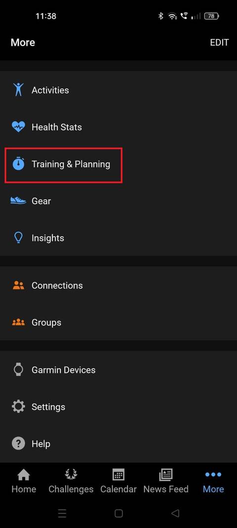 How to download a training plan on your Garmin smartwatch