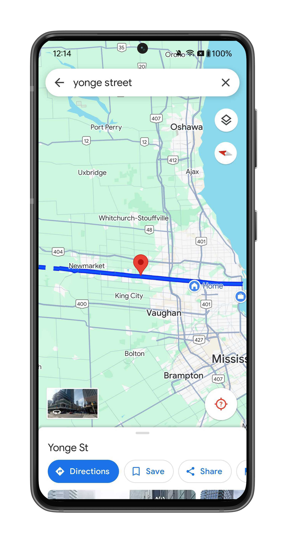 This new button in Google Maps brings EV charging stations front and center