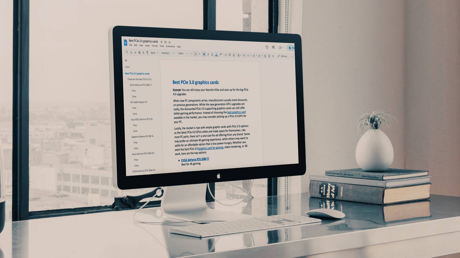 Google Docs: How to create an outline