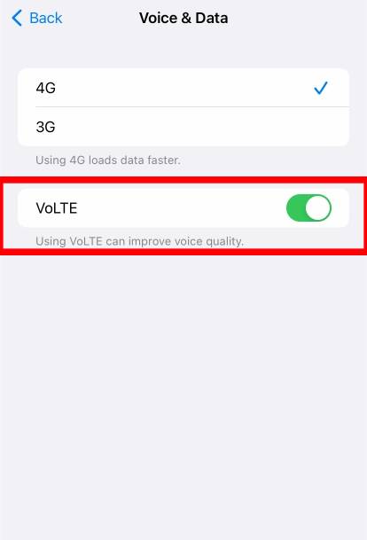 What is Voice over LTE (VOLTE) and how do i turn it on?