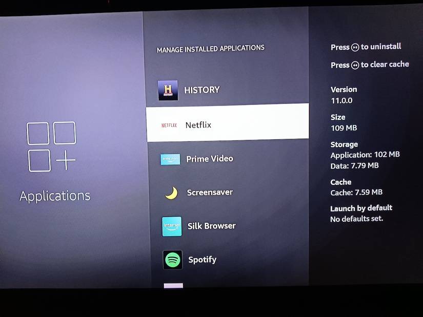 Amazon Fire TV Stick: How to clear the cache