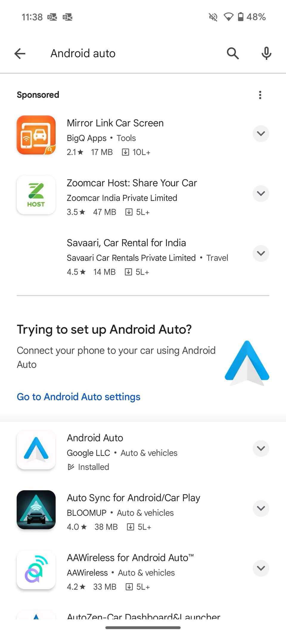 How to update the Android Auto app