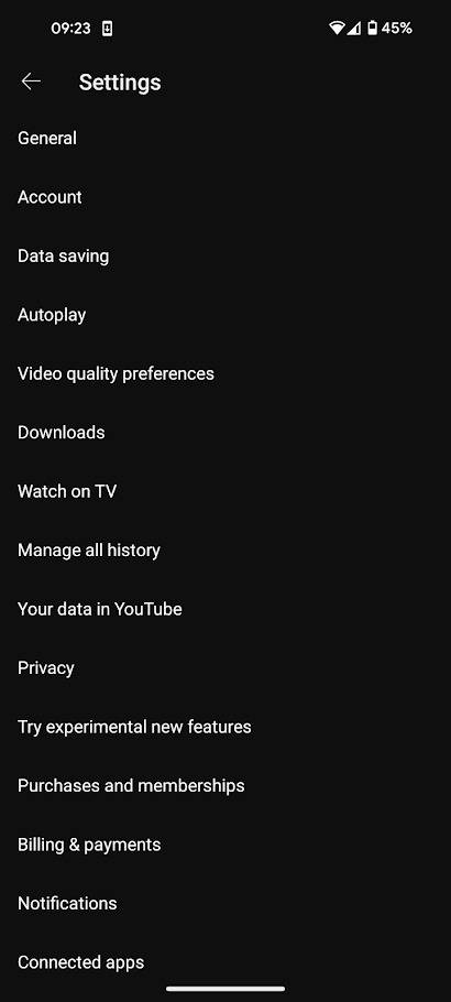 YouTube: How to see your comment history