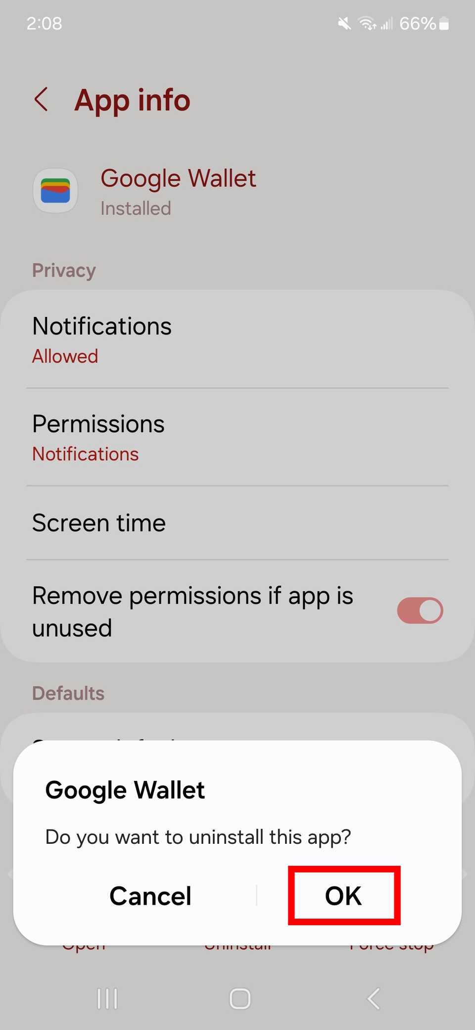 Google Wallet: How to reset the app and remove app data