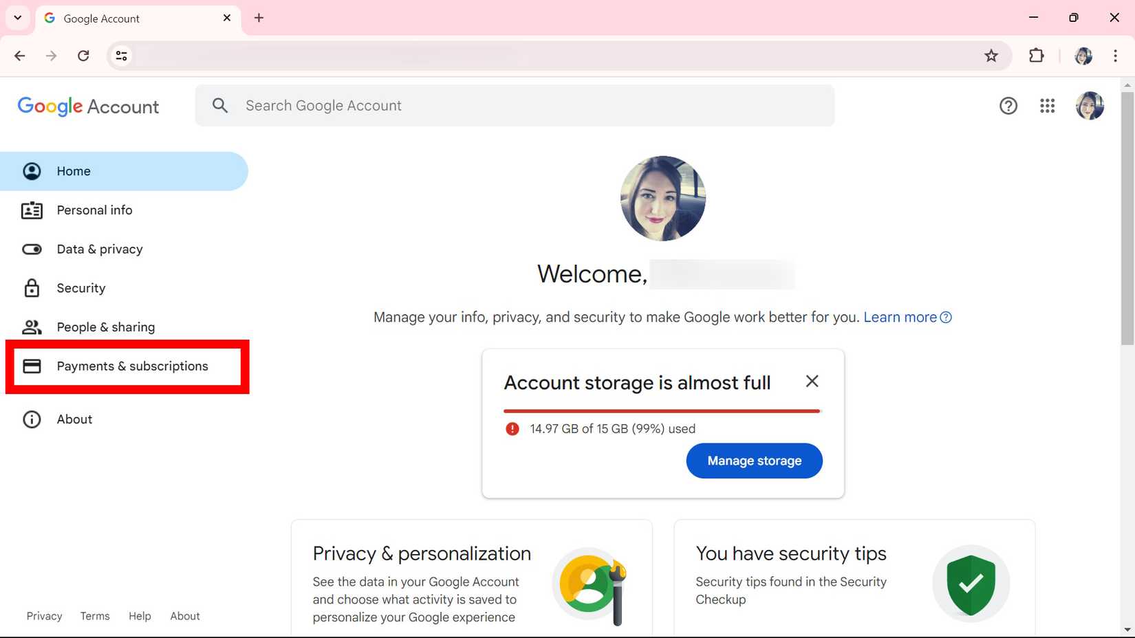 Google Chrome: How to manage your payment methods