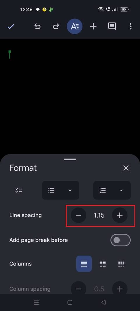 How to delete pages in Google Docs