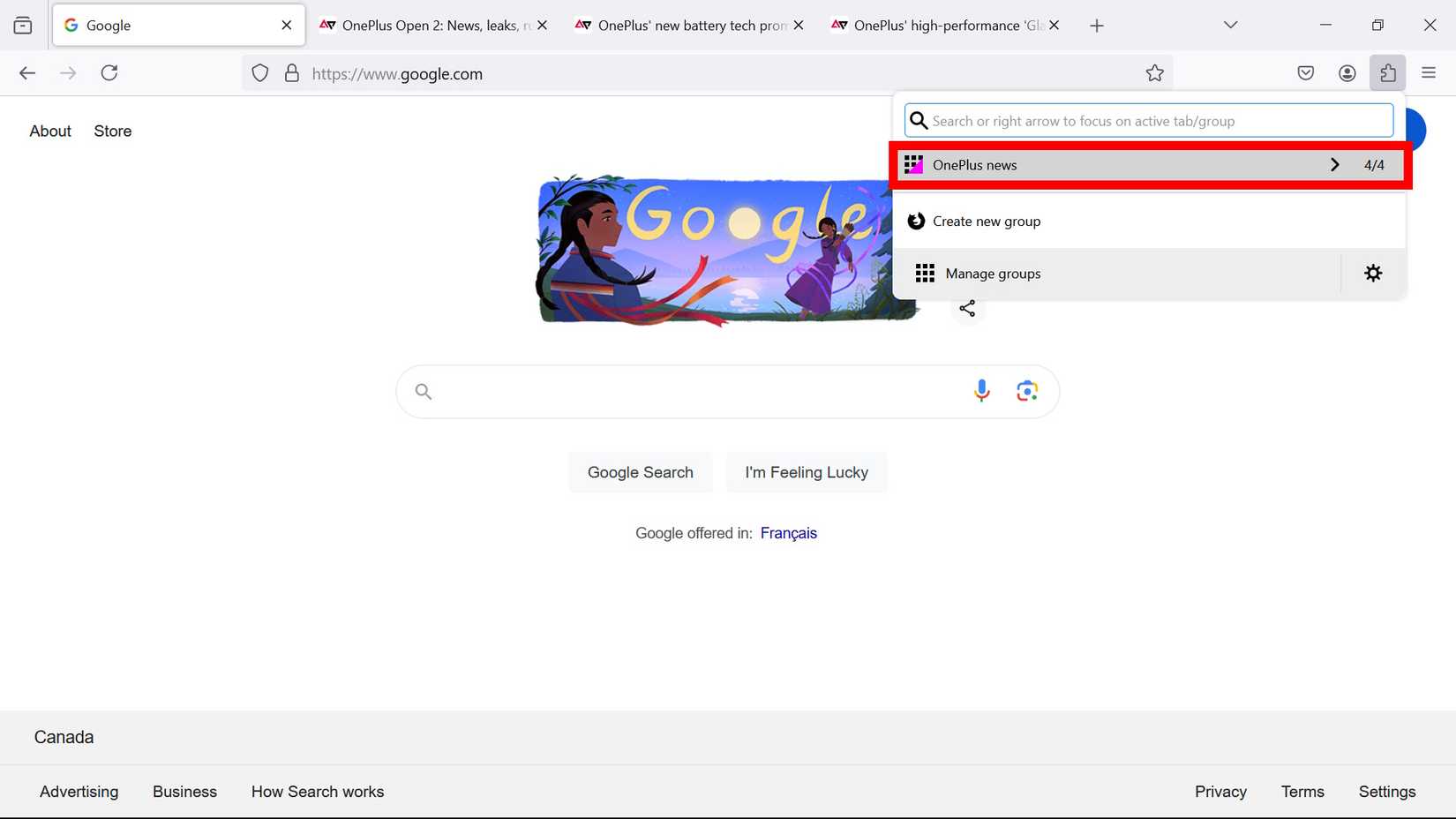Mozilla Firefox: How to use and add group tabs in the web browser