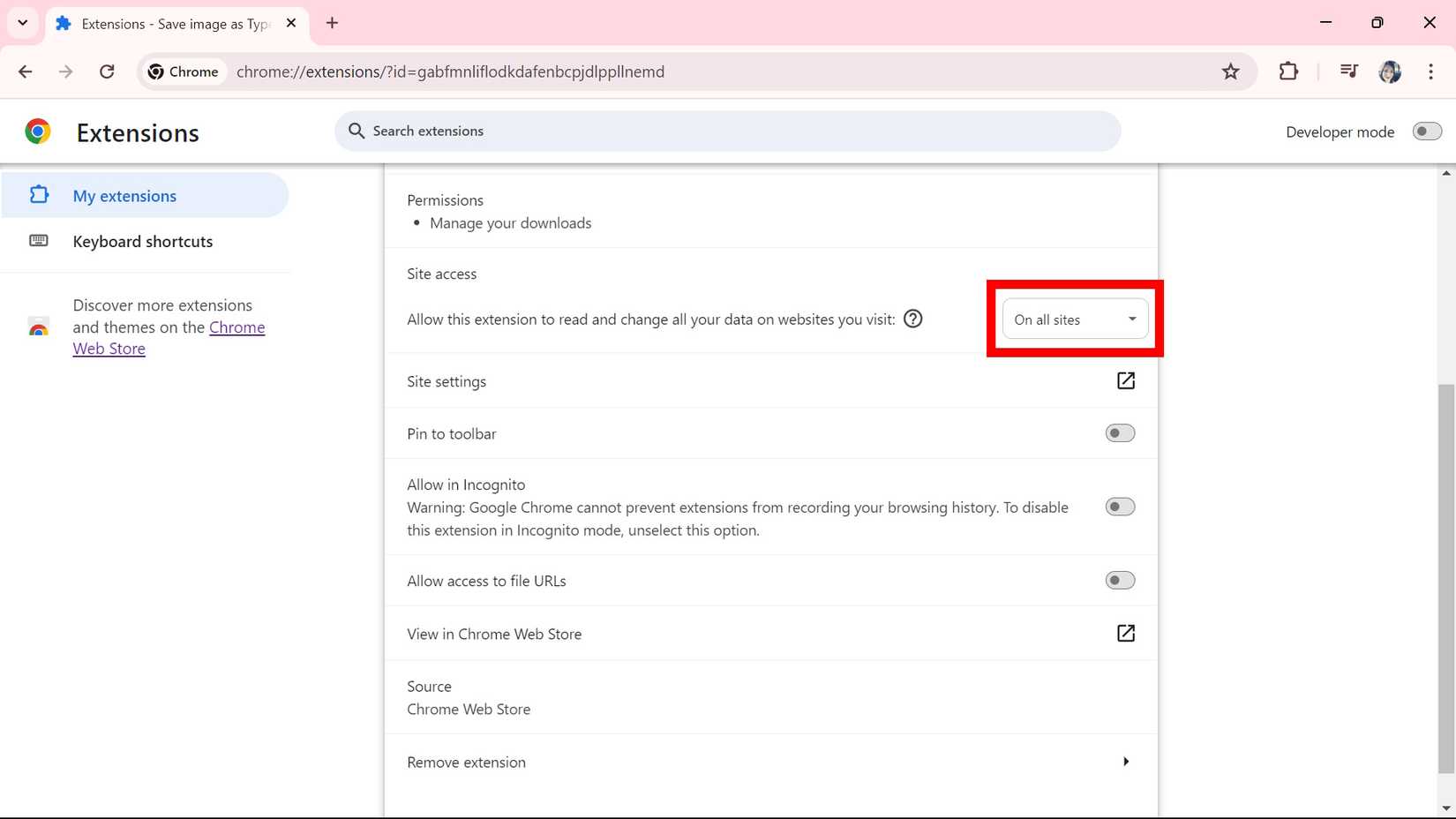 How to disable and remove Google Chrome extensions