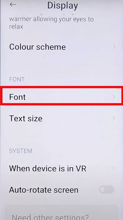 How to change the font style on your Android phone