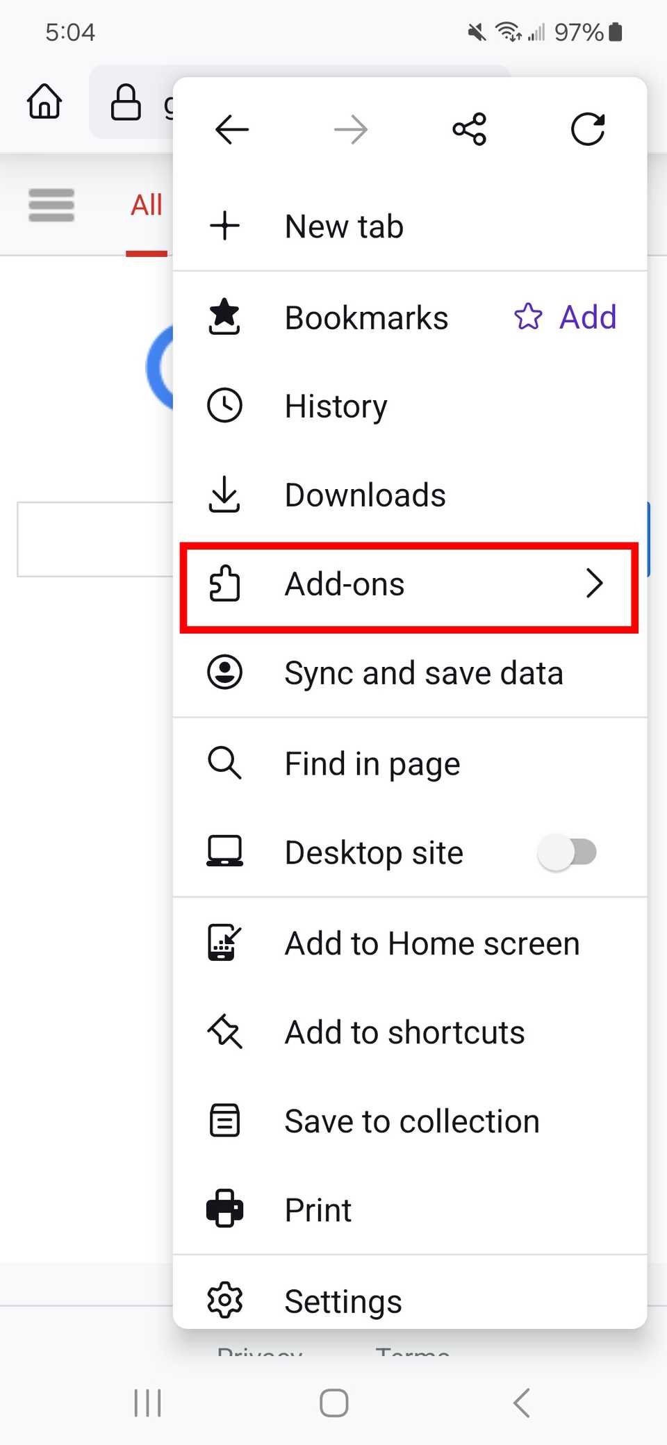 Mozilla Firefox: How to block a specific website