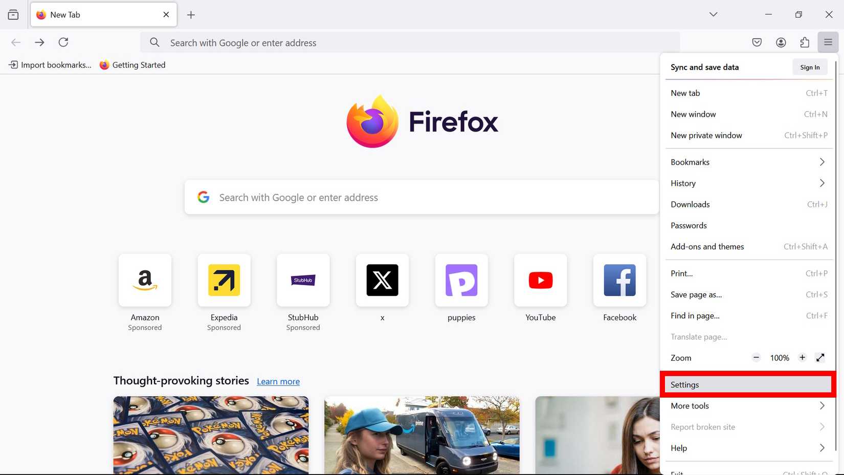 Mozilla Firefox: How to block a specific website