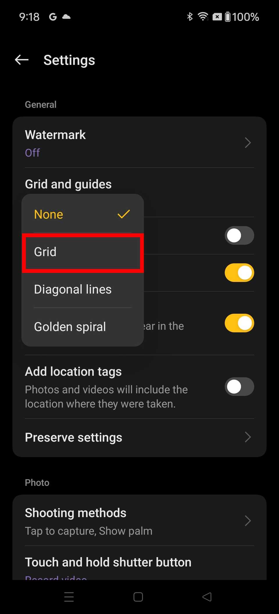 How to add gridlines in your Android's camera app and get the perfect shot