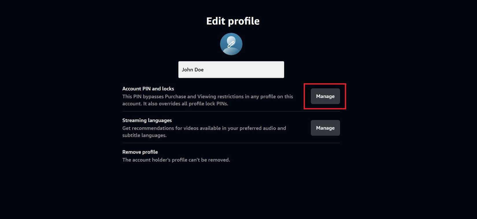 Amazon Prime Video: How to set up profiles