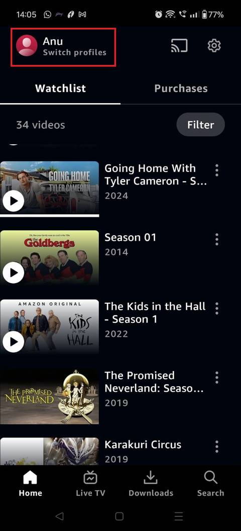 Amazon Prime Video: How to set up profiles