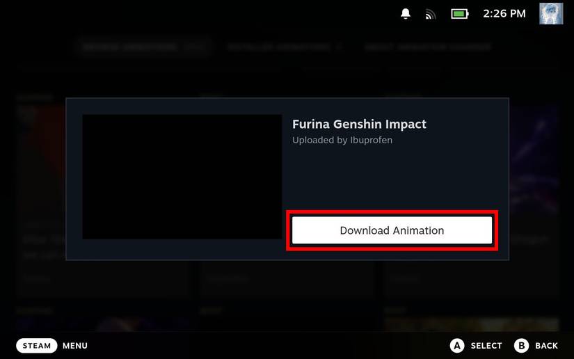 Steam Deck: How to add custom boot animations