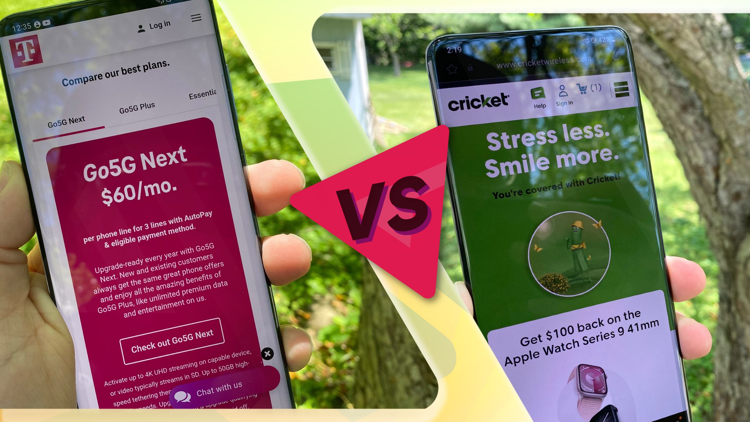 T-Mobile vs. Cricket: Is fast T-Mobile 5G worth more than vast AT&T ...