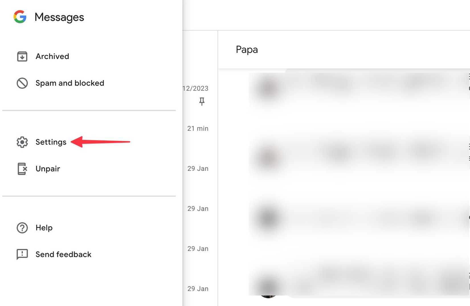 How to use Google Messages on your computer