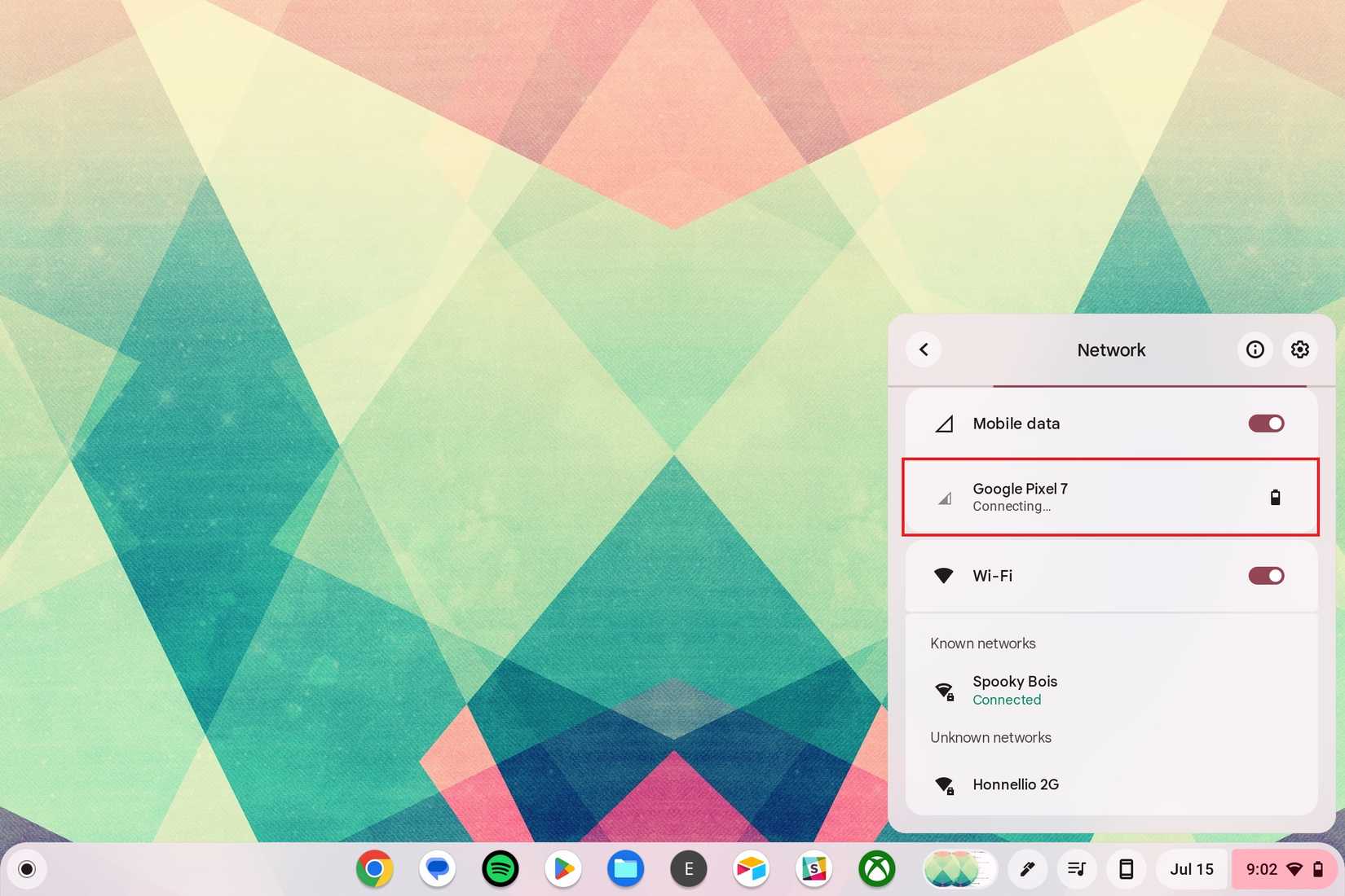 How to share your Android's Wi-Fi with your Chromebook