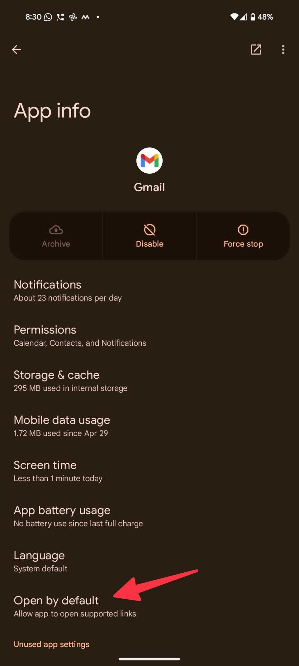 Android: How to set, change, or clear default apps