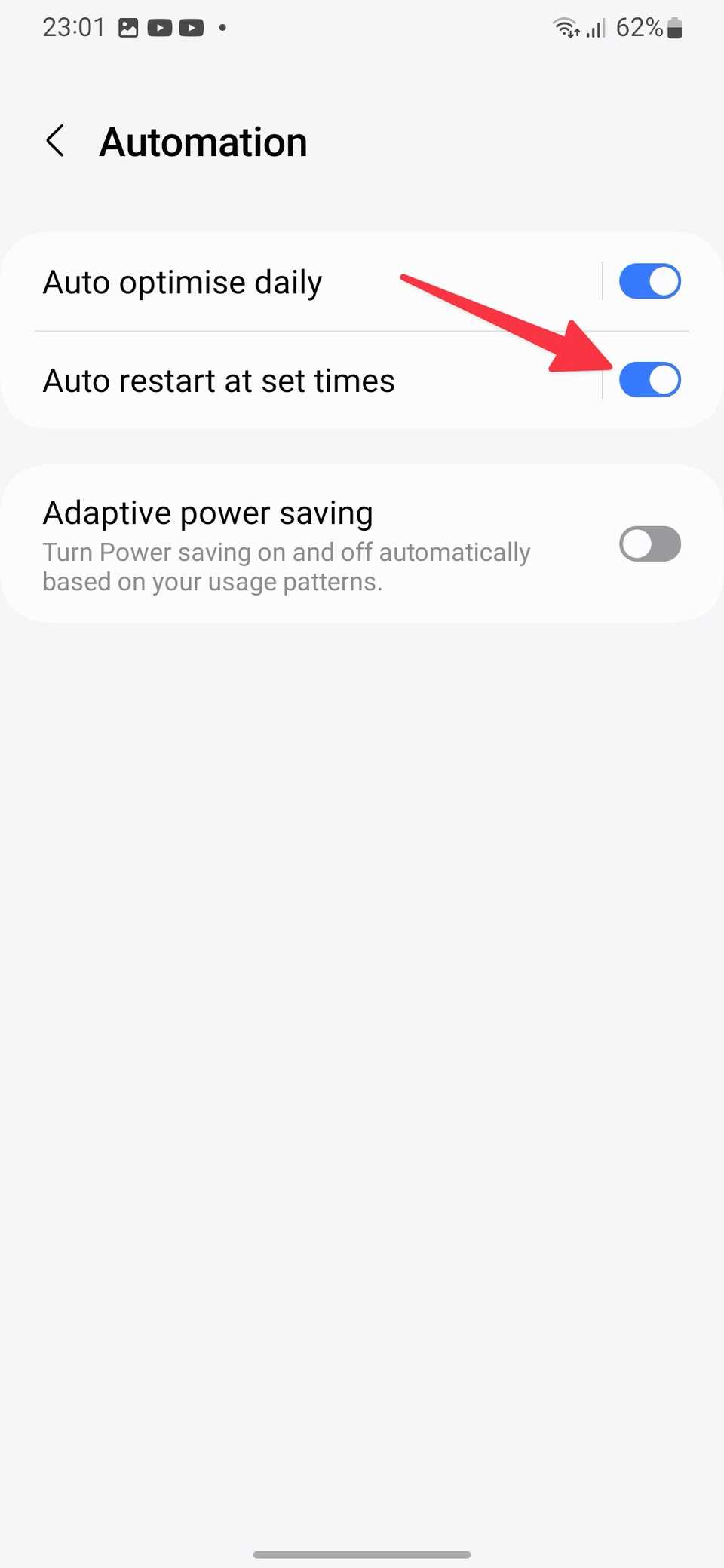 How to fix an Android phone that shuts down with a full battery