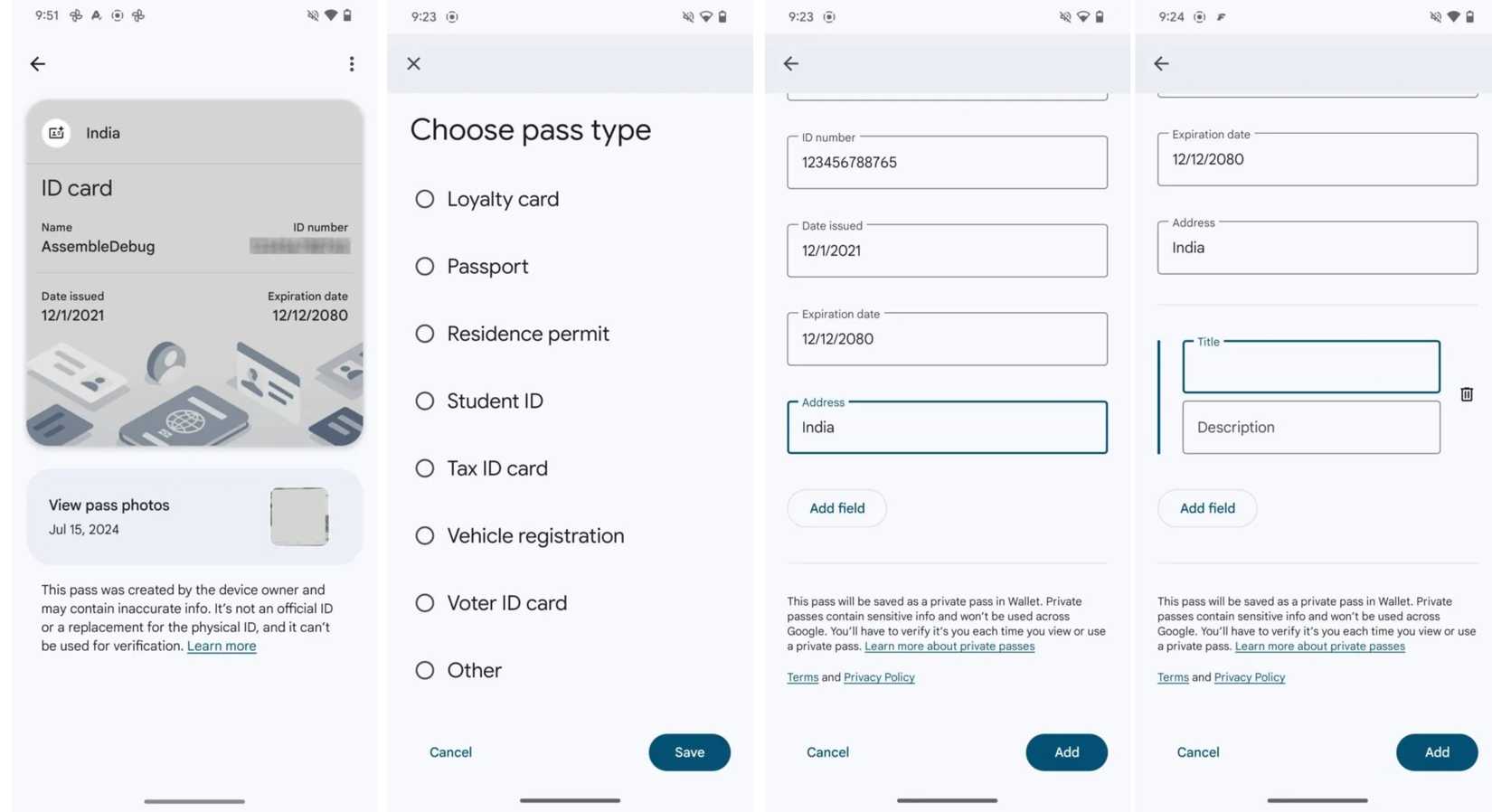 Google Wallet wants to be your one-stop shop for legal documents