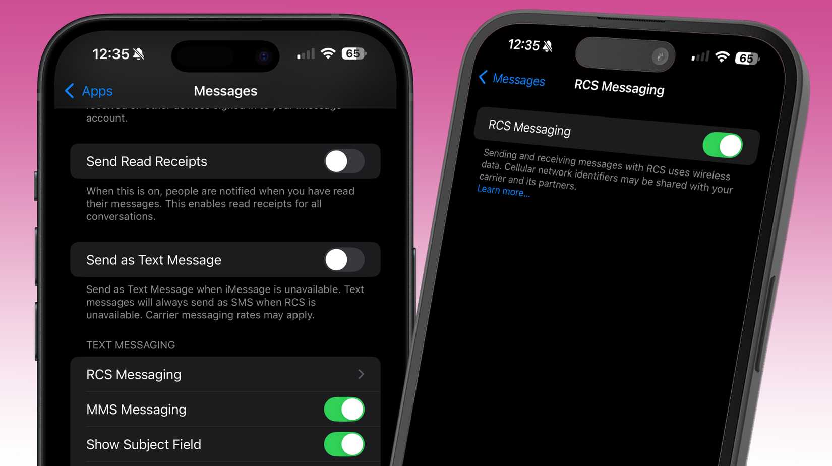 Green bubbles just got a massive upgrade: RCS is officially available ...