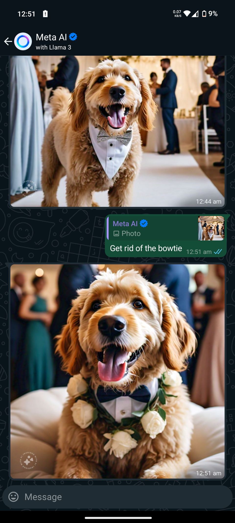 WhatsApp is getting new image generation tools from Meta AI